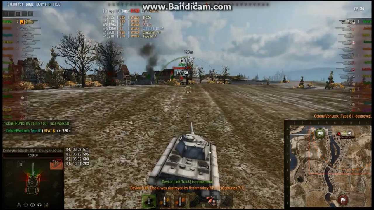 World of Tanks: Draw! All tanks destroyed! - YouTube
