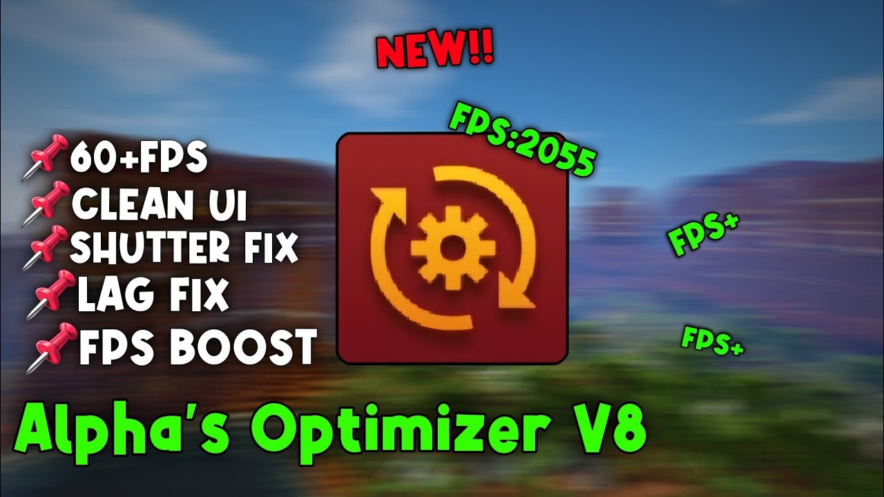 ALPHA'S OPTIMIZER V8 For MCPE 1.21+ [FPS BOOST] - YouTube