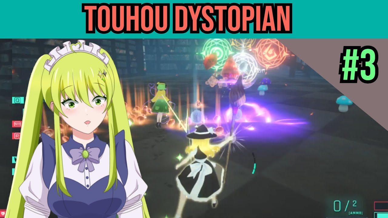 Marisa in the SDM, this is a canon event. (Touhou Dystopian) - YouTube