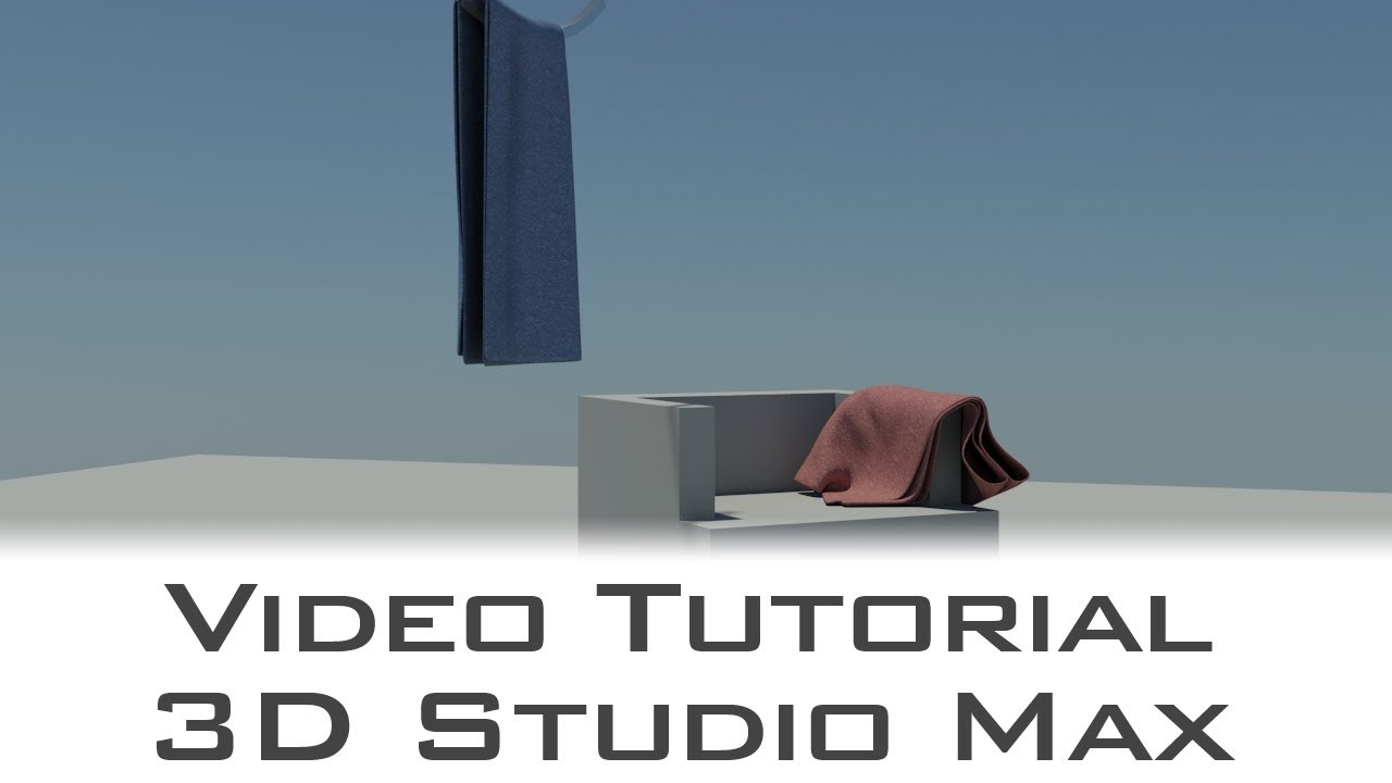 Tutorial- Autodesk 3D Studio Max - Introduction to Cloth Modifier - YouTube
