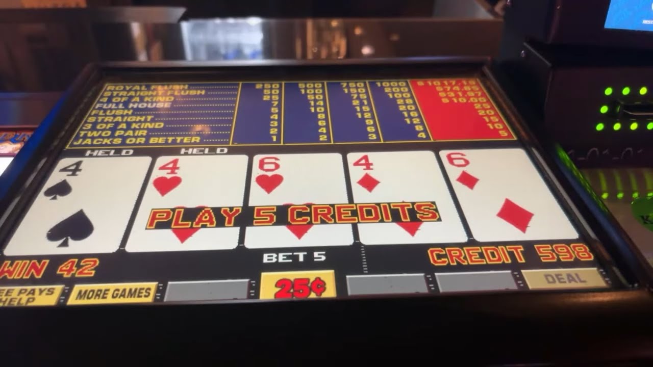 Bar Top Video Poker - YouTube