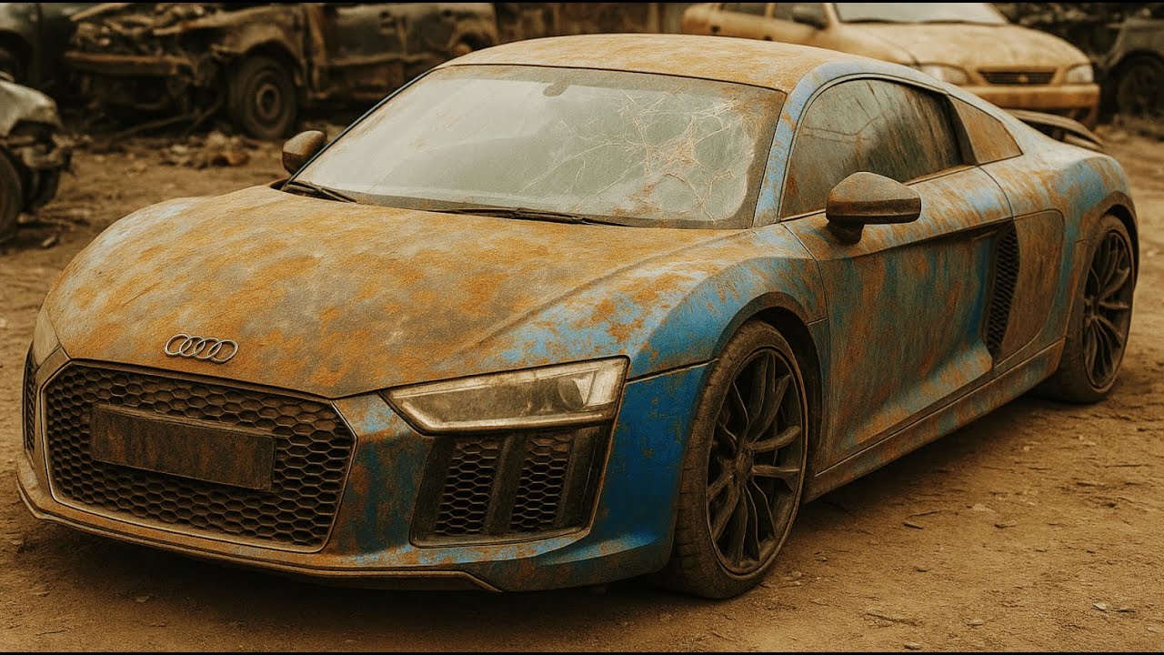 Wrecked Audi R8 Rebuild | Complete Body, Interior & V10 Restoration ...
