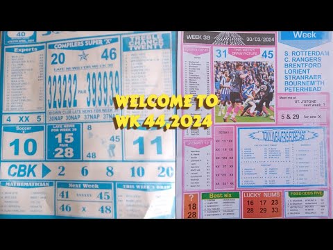 WEEK 44,2024 UK PREDICTIONS 2024 | #UK #FOOTBALL #POOLS PAPERS PREVIEW ...