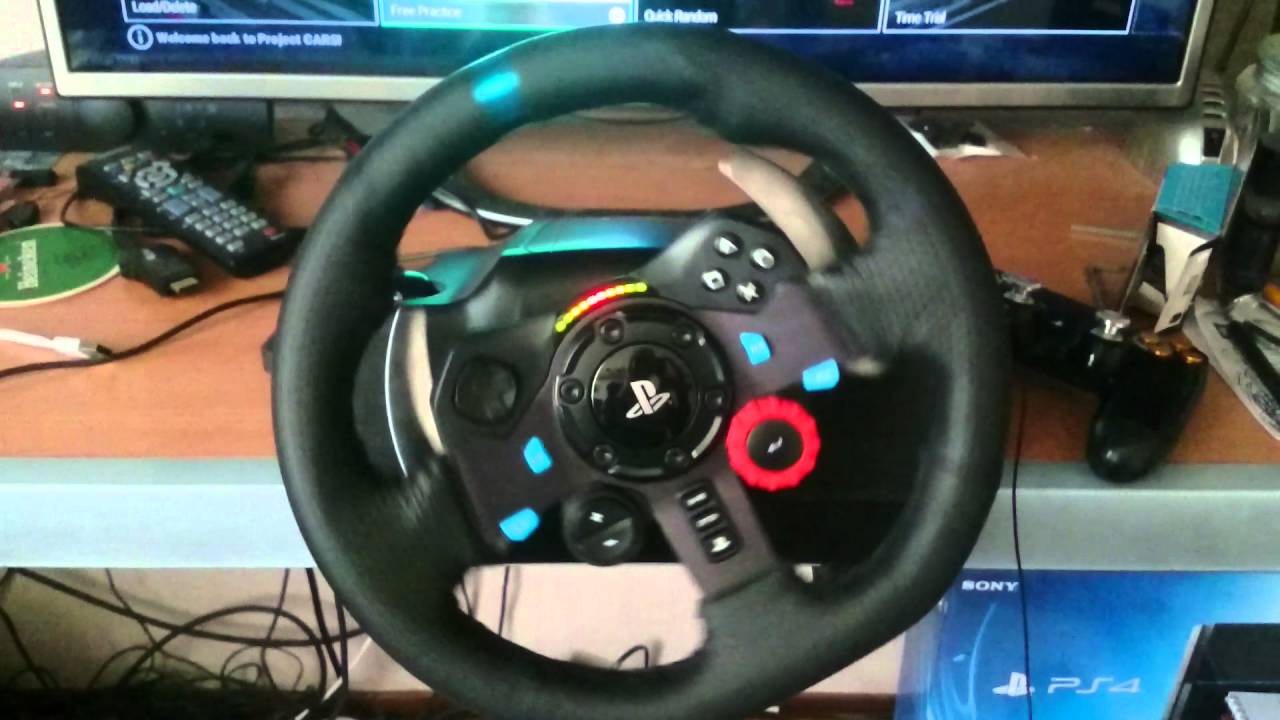 Logitech G29 out of center - YouTube
