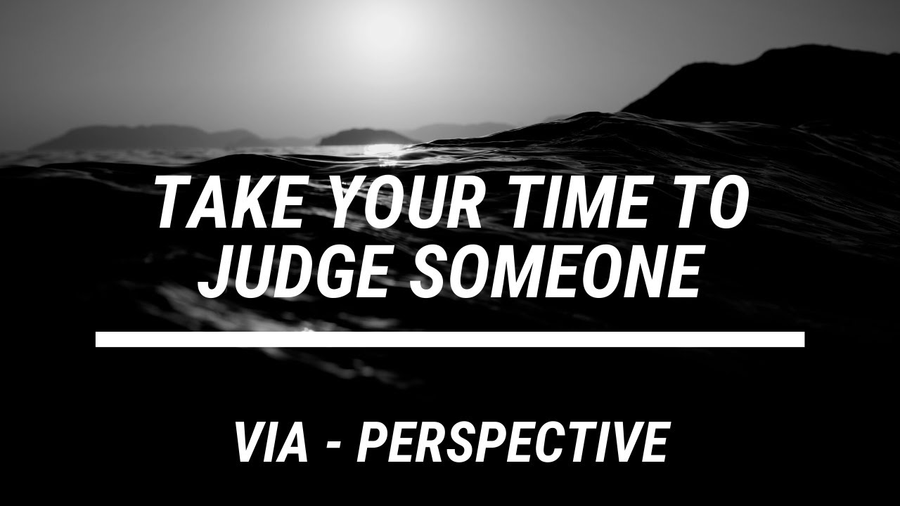 Never judge someone without knowing the whole story - YouTube