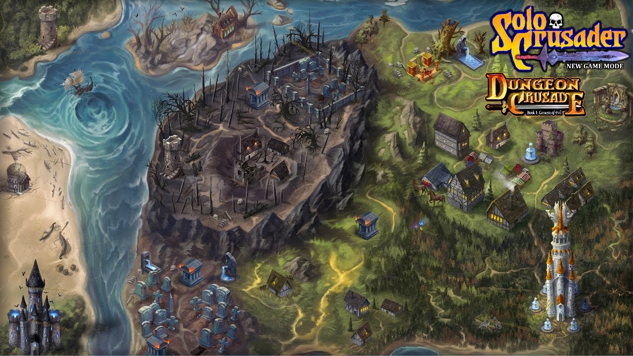 Dungeon Crusade - Solo Crusader rule set (ready for download) - YouTube