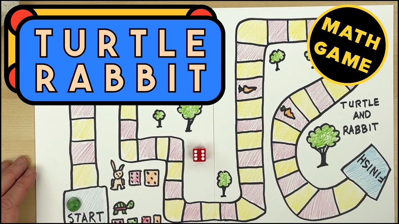 Math Game Number Game - Turtle Rabbit - Build a Game with Johnnie - YouTube