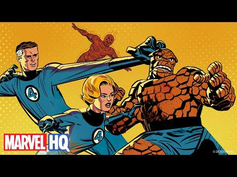 Meet the Fantastic Four 4️⃣🧑‍🚀🔬 Reed, Sue, Ben, & Johnny | Get To Know | ‪@MarvelHQ