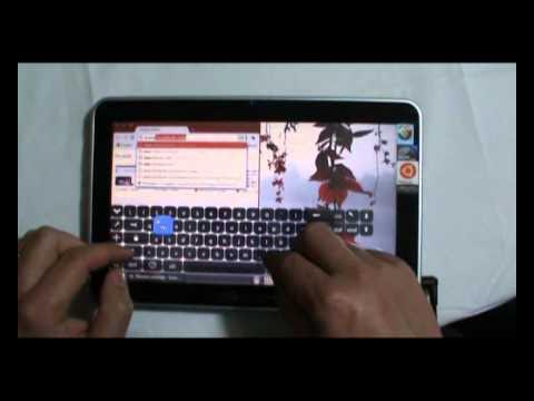 Tablet multitouch Ekoore Drake con ubuntu - YouTube