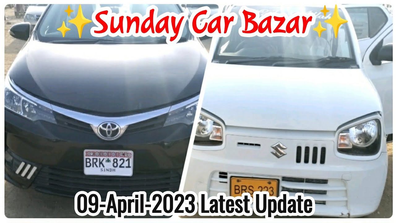 Sunday Car Bazar Karachi | Up Car Bazar | Canva Studio - YouTube