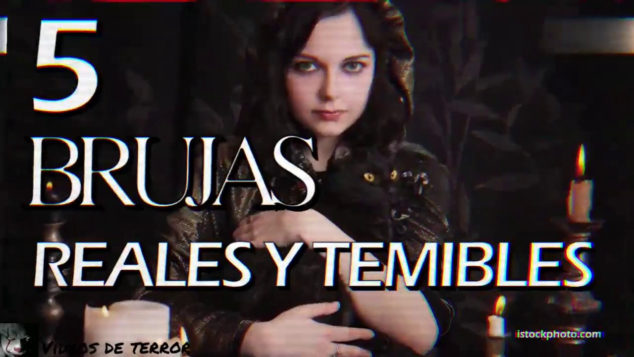5 Brujas captadas en cámara y vista en la vida real - YouTube