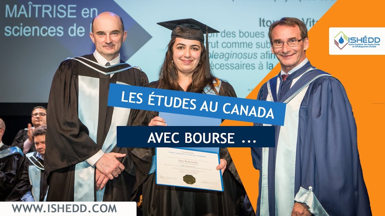 Poursuivez vos études au Canada avec bourse... - YouTube