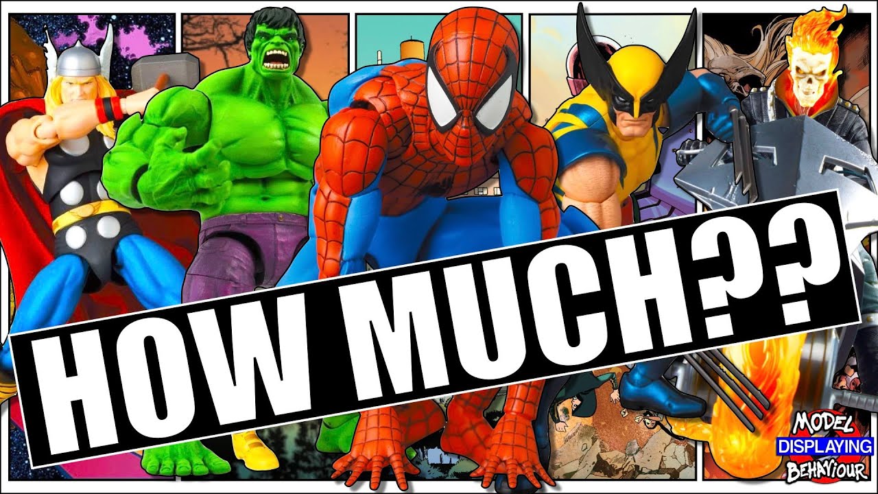 How Much Does The Ultimate Marvel Action Figure Display Cost? - YouTube