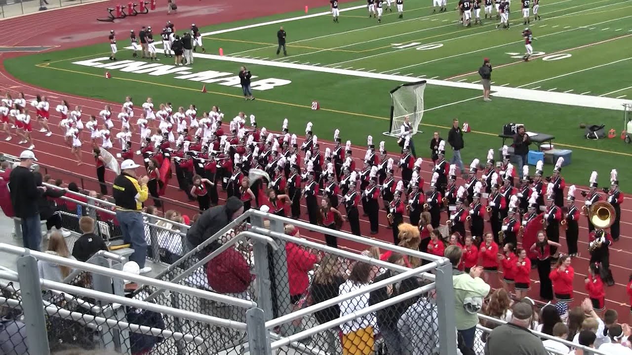 Linn Mar Marching Lions - Pregame #1 09/05/2014 - YouTube