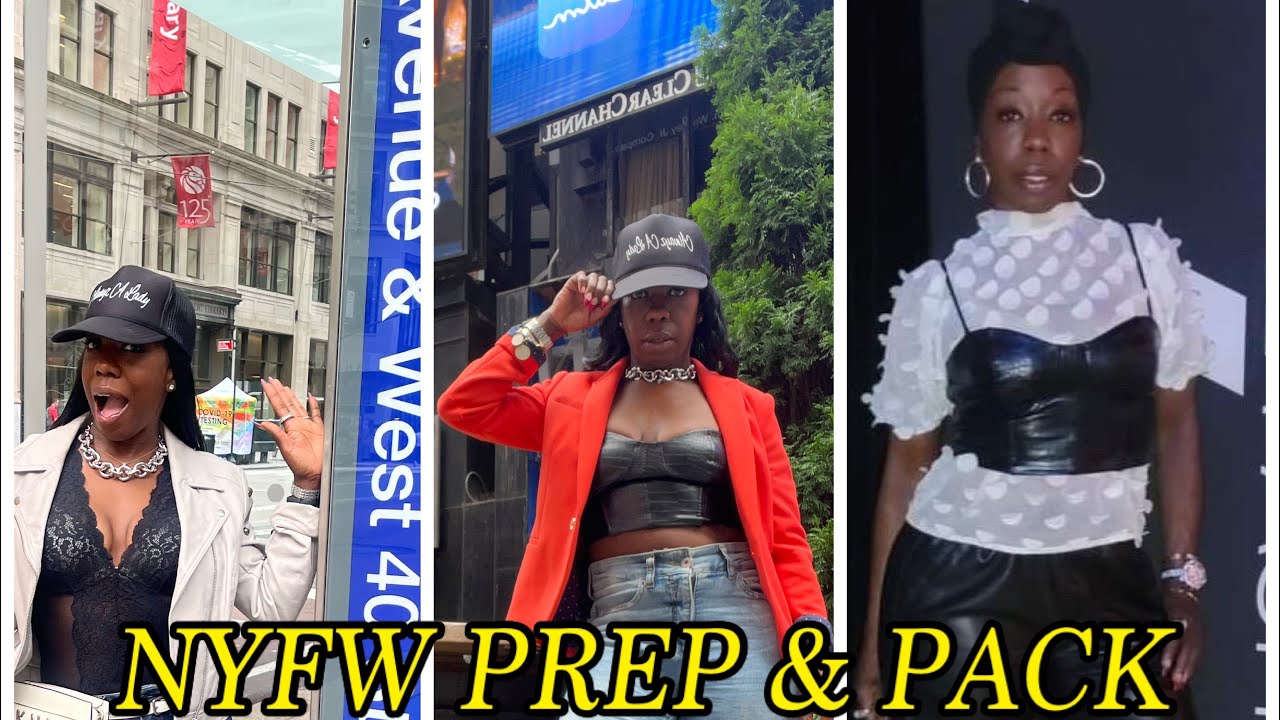 New York Fashion Week Prep & Packing 48 hours of style. - YouTube