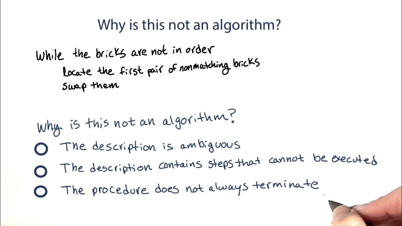 Why Is This Not a Correct Algorithm? - Intro to Java Programming - YouTube
