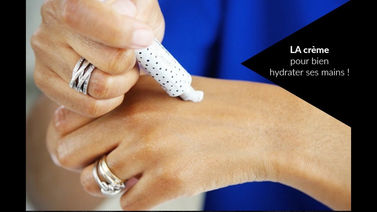 Le geste : La crème pour bien hydrater les mains sèches ! - YouTube