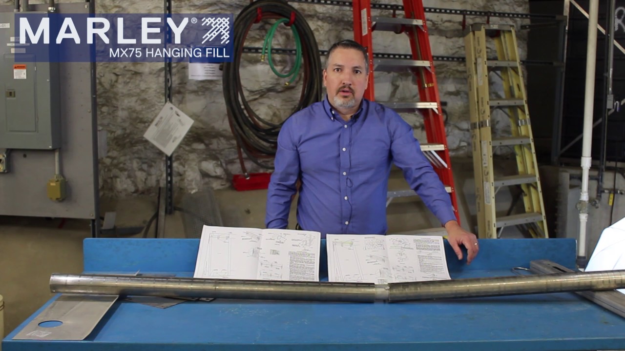 Marley Hanging Fill Replacement - YouTube