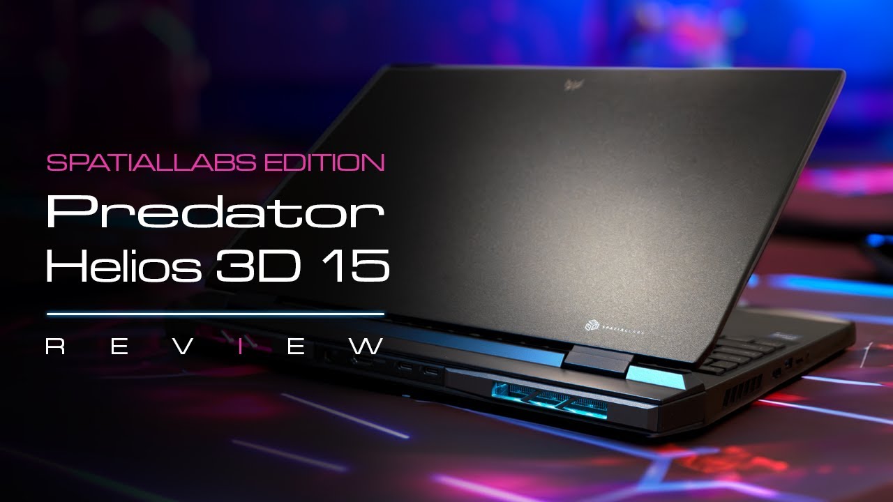 Acer Predator Helios 3D 15 Review - Glass Free 3D - YouTube