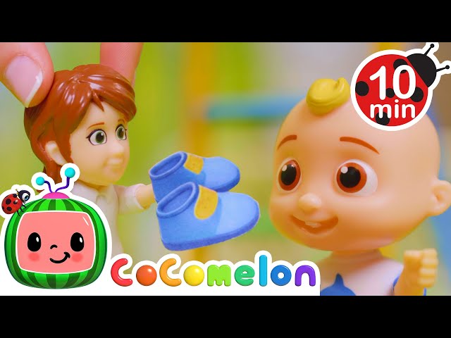 Yes Yes Having Fun at the Playground! | CoComelon Toy Play Learning ...