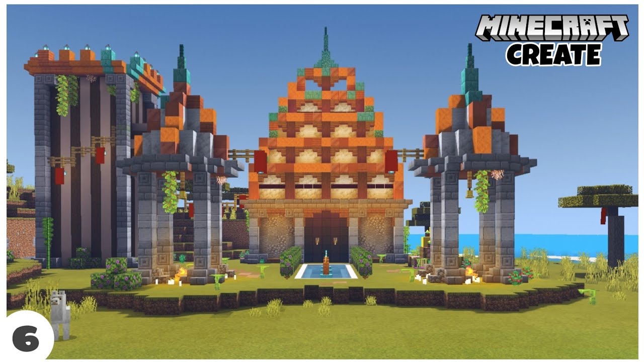 Minecraft - Indian Temple | Create EP 6 - YouTube