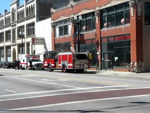 Chicago Fire Department Engine 8 & Ambulance 57 on Scene - YouTube
