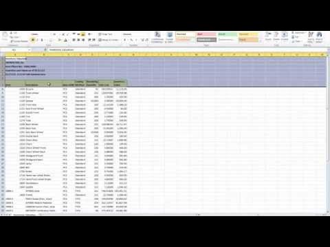 Excel CodeUnit Demo for MS Dynamics NAV - YouTube