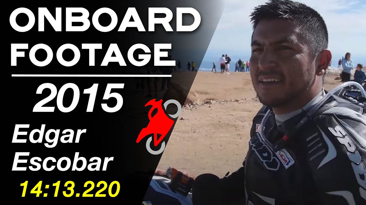 Edgar Escobar | Full Run Onboard + Interview | 2015 Pikes Peak ...