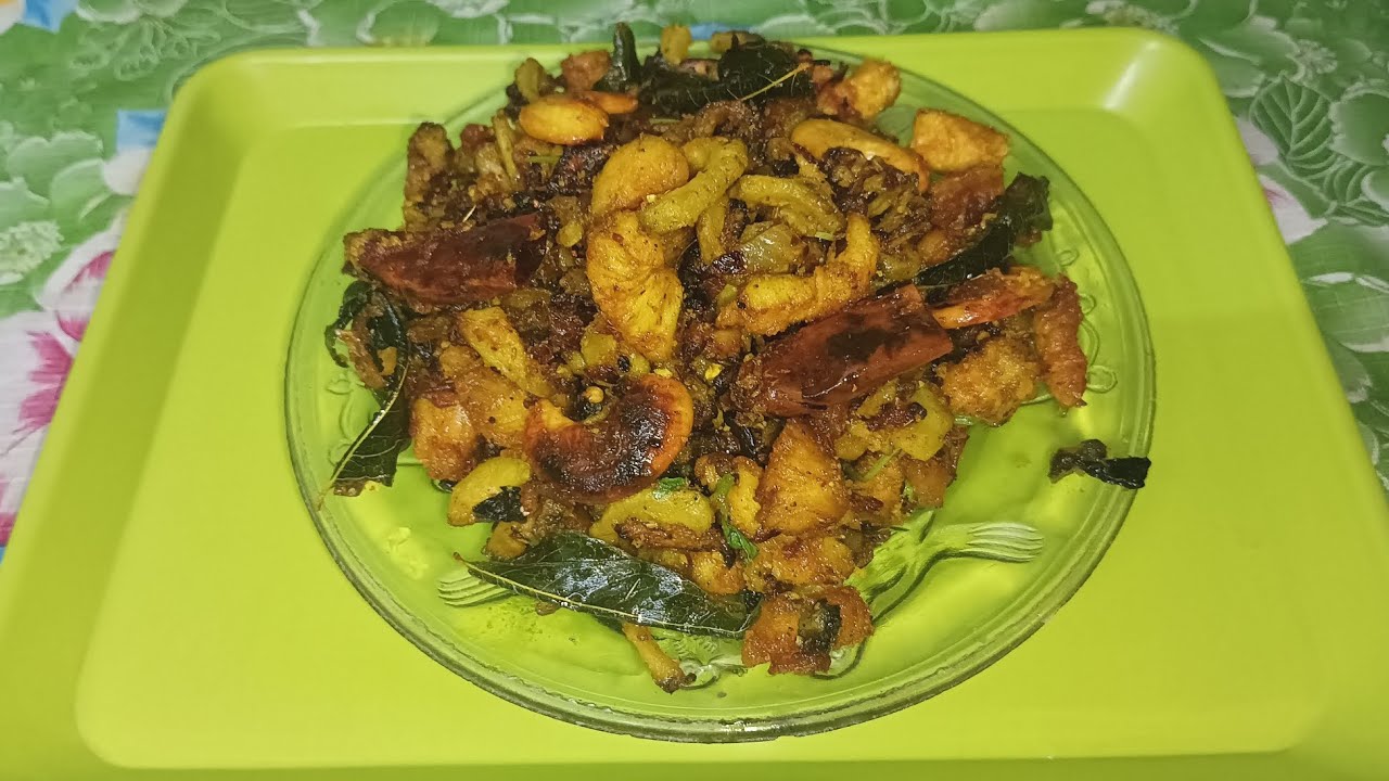 Karela Chicken Fry | Bitter Gourd Chicken Fry - YouTube