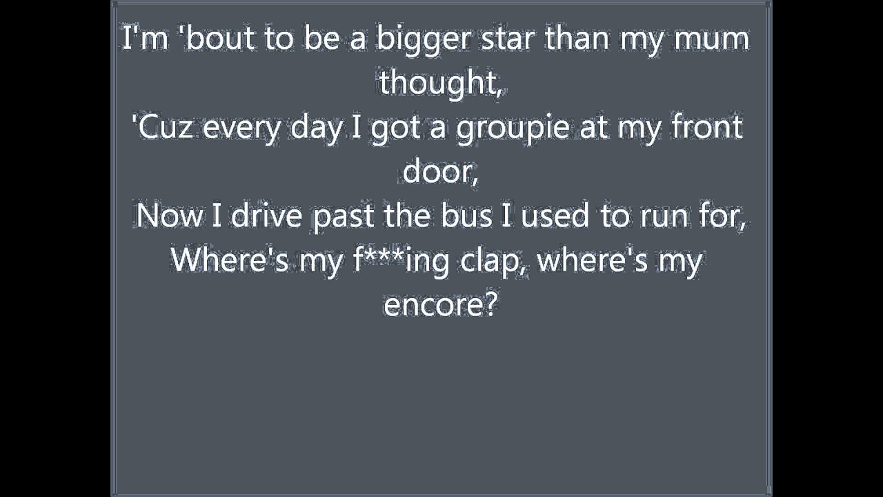 Pass Out Lyrics Video [EXPLICIT] - YouTube