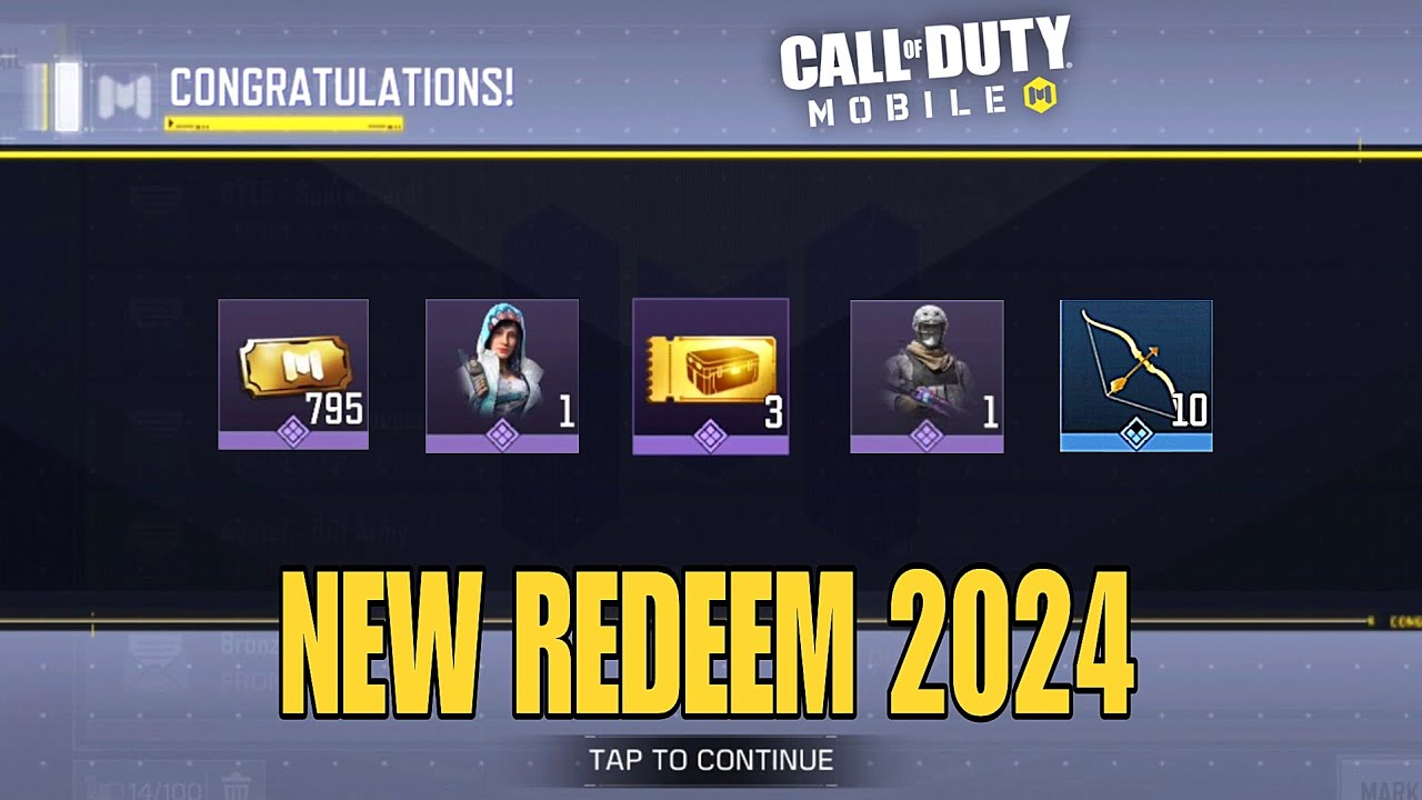 *NEW* CODM NEW REDEEM ITEMS AUGUST 2024 | CALL OF DUTY MOBILE NEW ITEMS ...