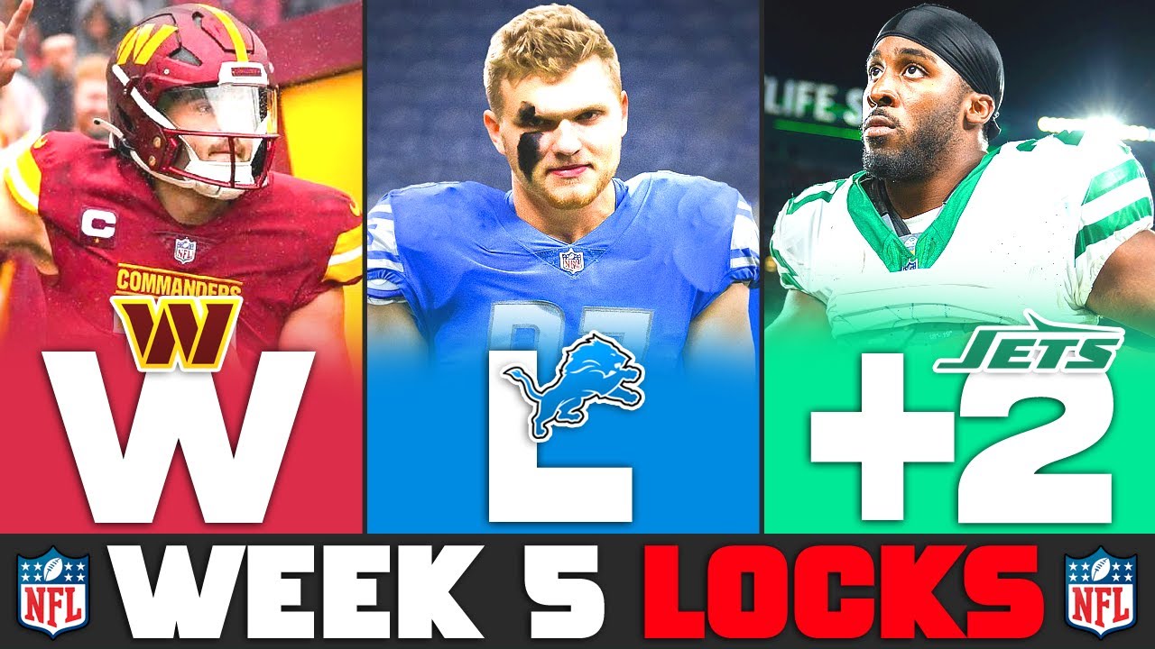NFL Week 5 Locks | NFL Bet Picks Week 5 2023 - YouTube
