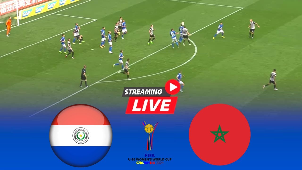 🔴 LIVE: Paraguay U20 W vs Morocco U20 W | Women's World Cup | مباراة المغرب وباراجواي بث مباشر ...
