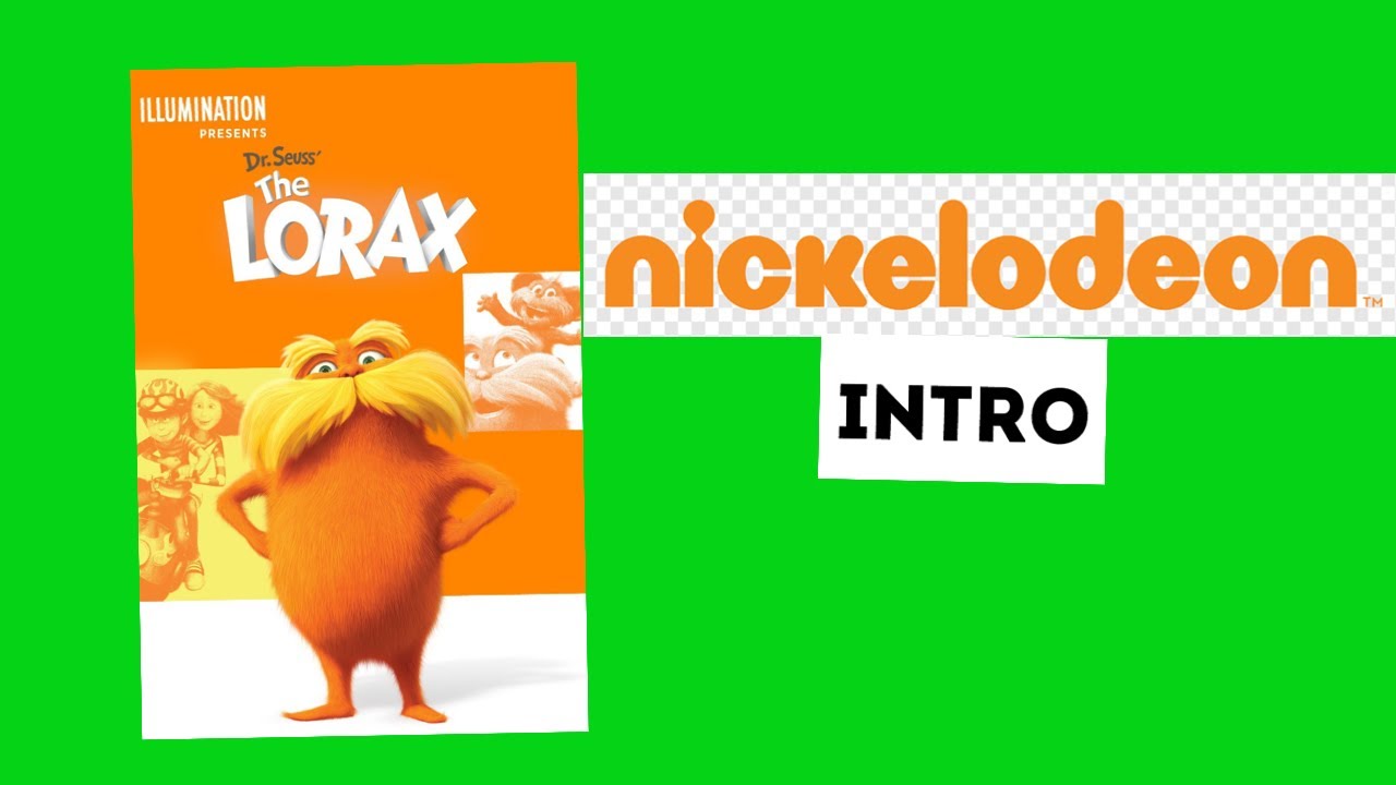 Dr Seuss’ The Lorax - Nickelodeon Intro (NO COPYRIGHT INFRINGEMENT ...