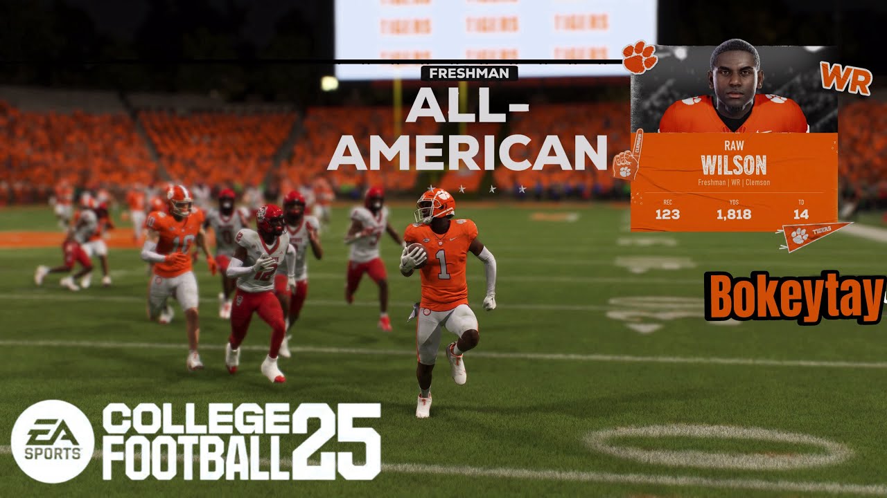 Introducing The True Freshmen All-American WR Raw Wilson College ...