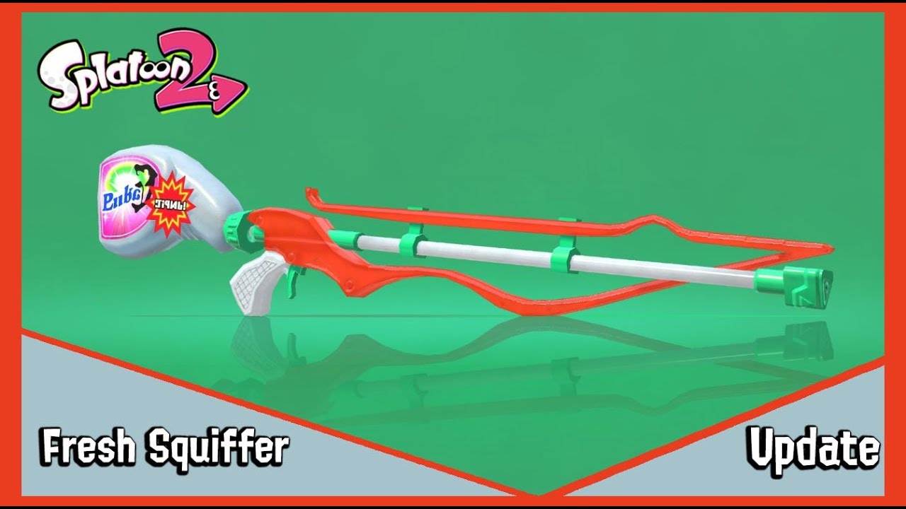 Splatoon 2 - Fresh Squiffer - Eightieth Weapon Update - YouTube