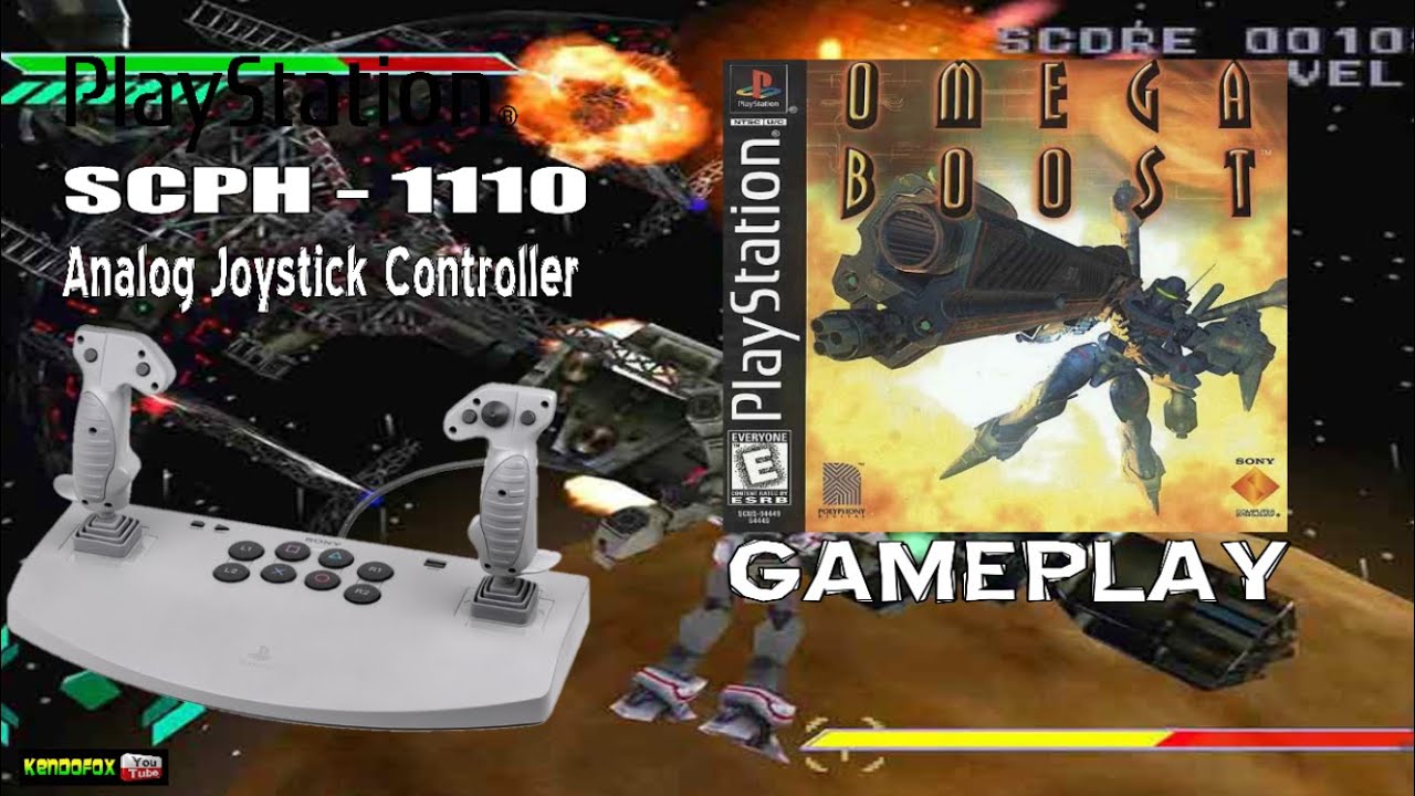 Playstation SCPH - 1110 x Omega Boost Gameplay TEST - YouTube