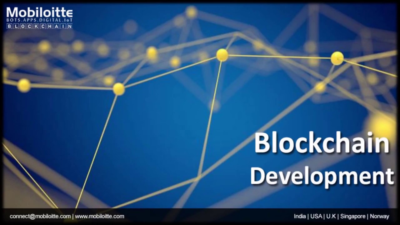Blockchain Development Mobiloitte - YouTube