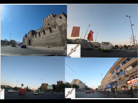 Kayseri DownTown Road View / Kayseri Şehir Merkezi Yol Manzarası