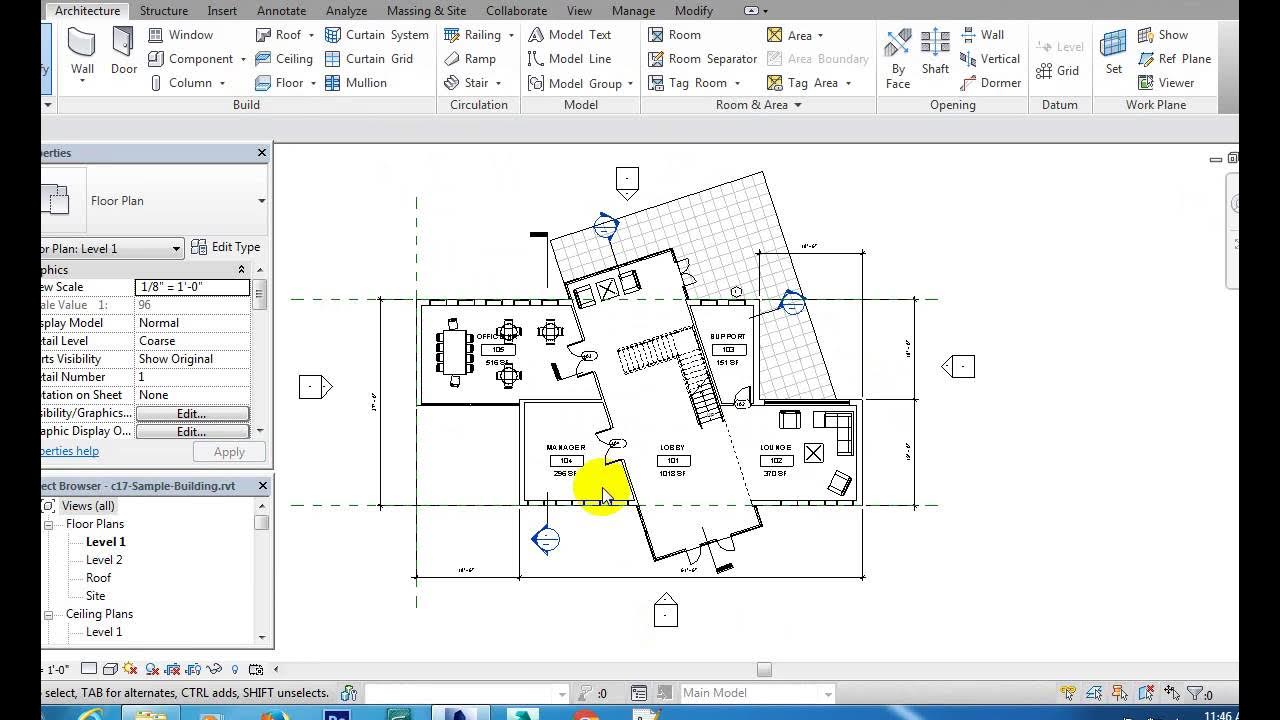 Revit Architecture Chapter 17 part2 - YouTube