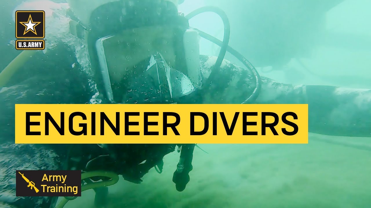 Engineer Dive Detachment Conducts Training - YouTube