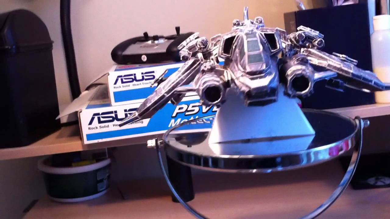 DIY starcraft II Banshee , aircraft paper Model - YouTube