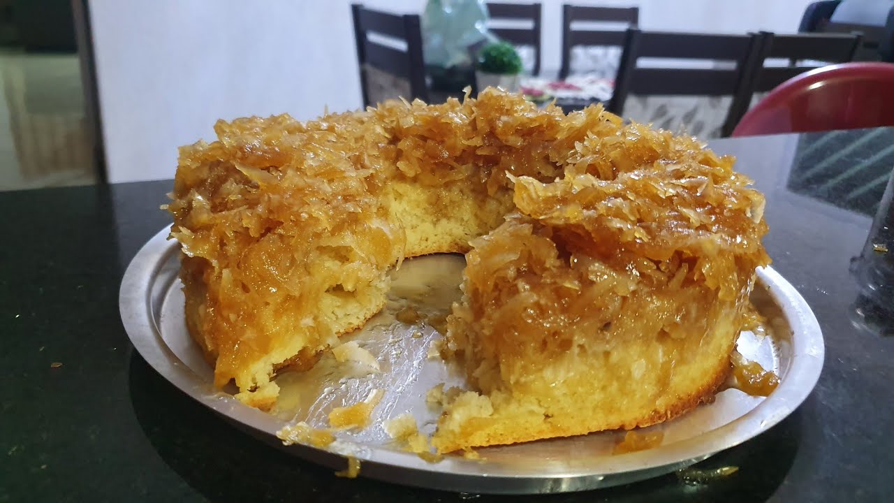Bolo bombocado de coco 🥥 - YouTube