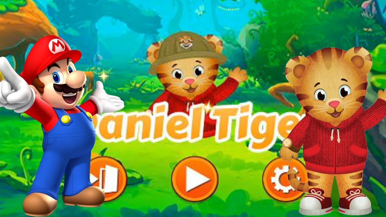 Daniel Tiger - Super Daniel Tiger like Super Mario 1-3 || Game for kids ...