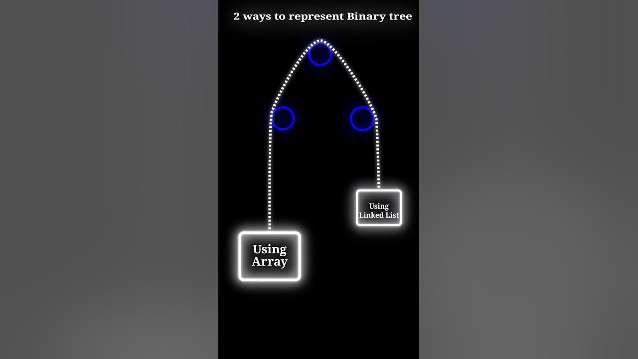 Representation Of Binary Tree Tree Datastructure Coding Binarytree Dsa Dsalgo Shorts Cse