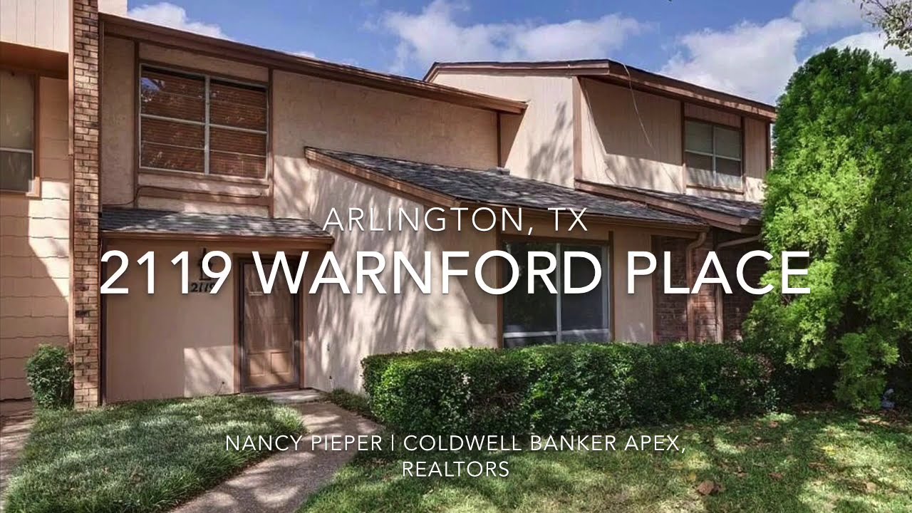 2119 Warnford Place | Arlington, TX - YouTube