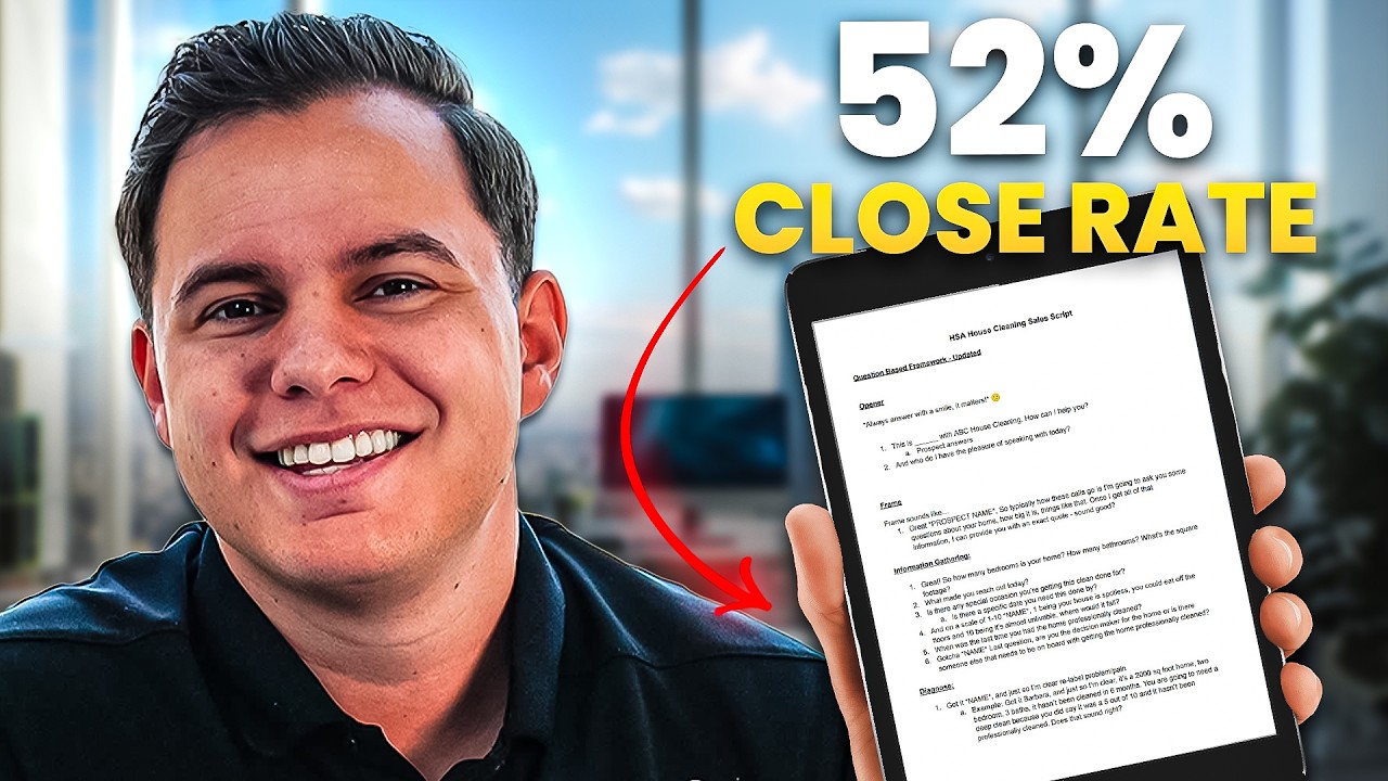 This Sales Script Makes My Cleaning Business Millions (FREE) - YouTube