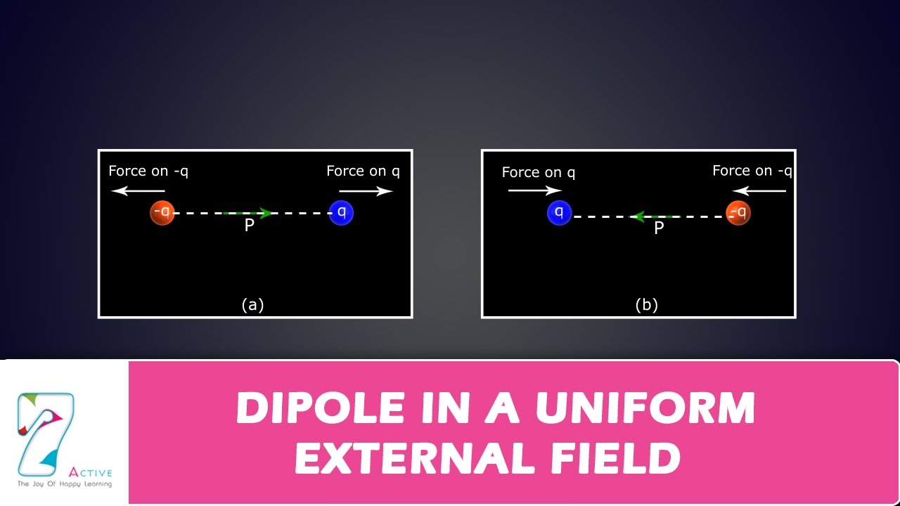DIPOLE IN A UNIFORM EXTERNAL FIELD - YouTube