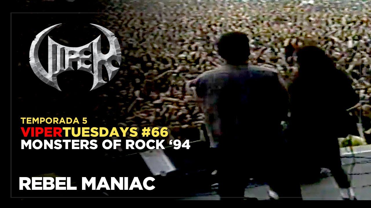 Rebel Maniac - Monsters of Rock '94 - VIPER Tuesdays - YouTube