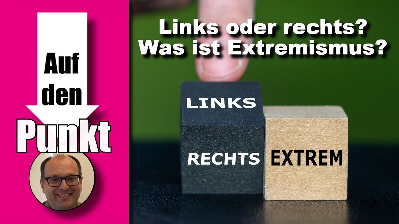 Links oder rechts? Was ist Extremismus? (Auf den Punkt 195) - YouTube